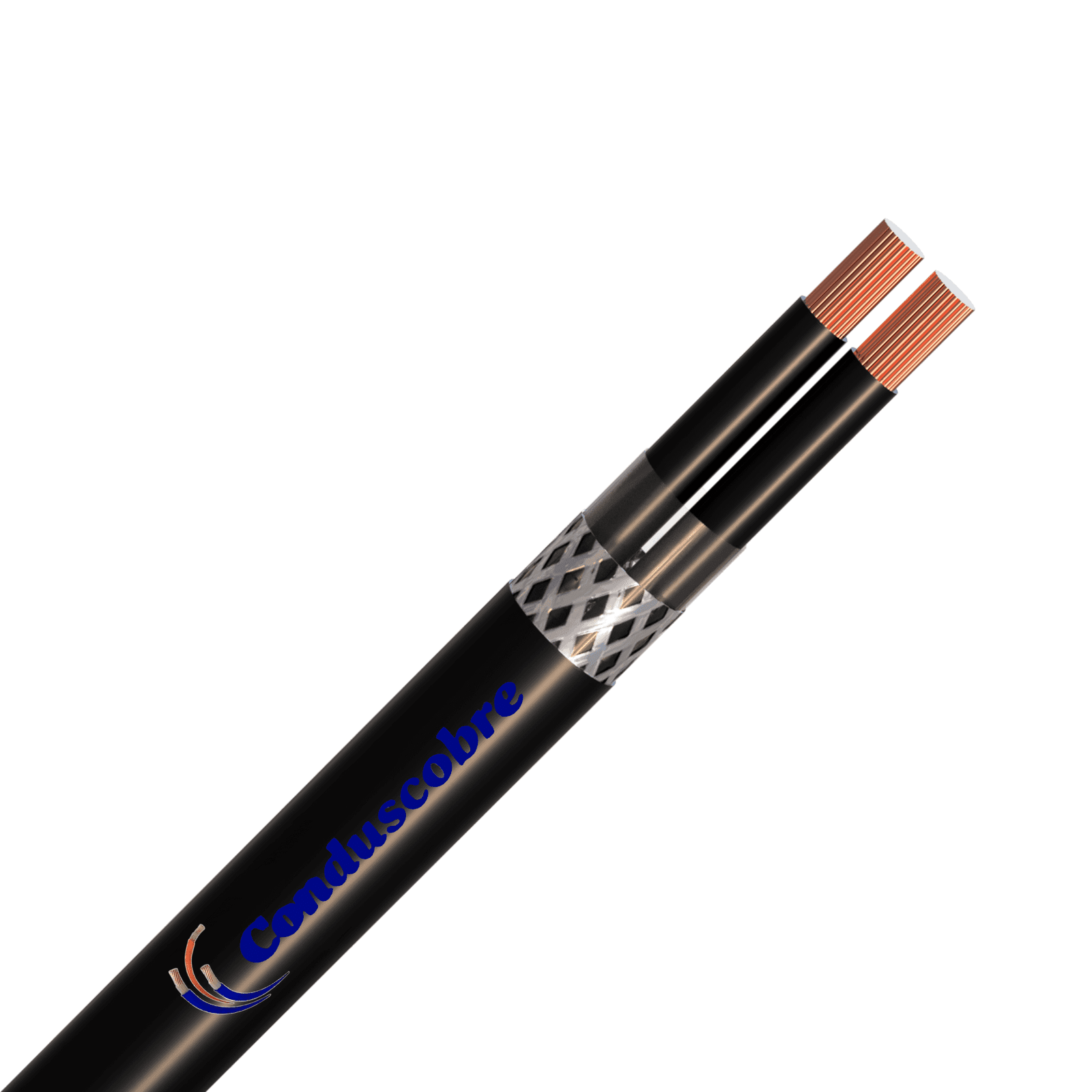 Cabo Controle 4X1,0 mm² Blindado Malha de Cobre - Conduscobre